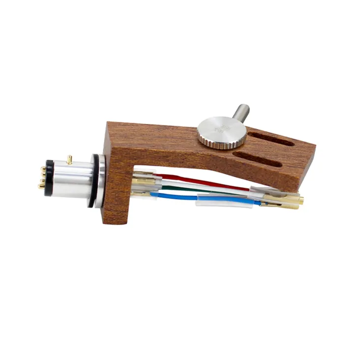 Phono Wood Phono Stand with 4-Color Line Curved Angle Phono Cover ...