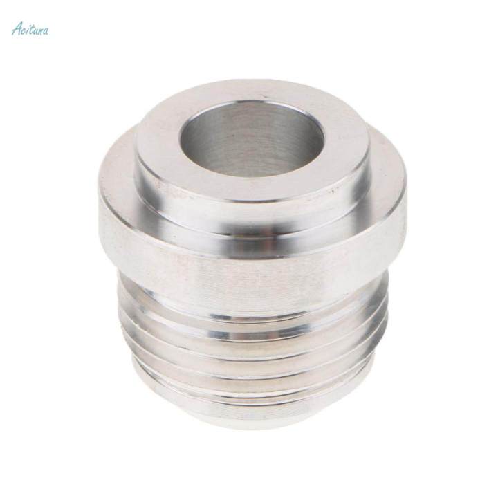 6X Silver Straight Male Weld On Bung Oil/Fuel Hose 10AN Fitting Adapter ...