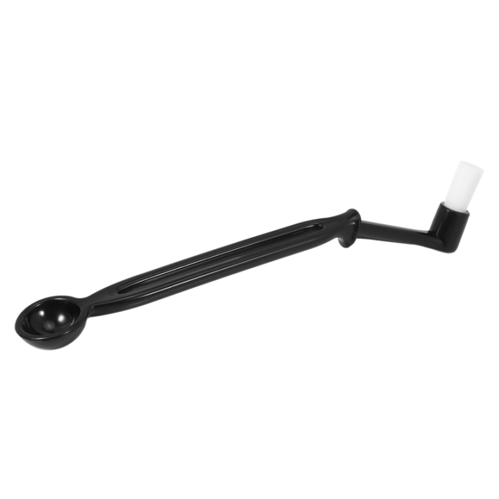BRADOO 5X 2 in 1 Coffee Machine Grouphead Cleaning Brush Spoon Angled ...