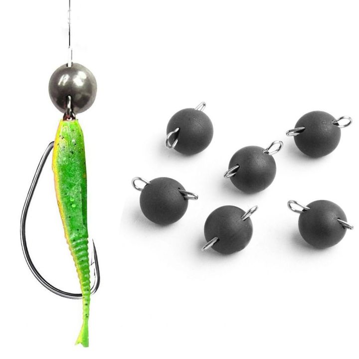 Quick Release Casting Matte Black Fishing Tungsten fall Line Sinkers ...
