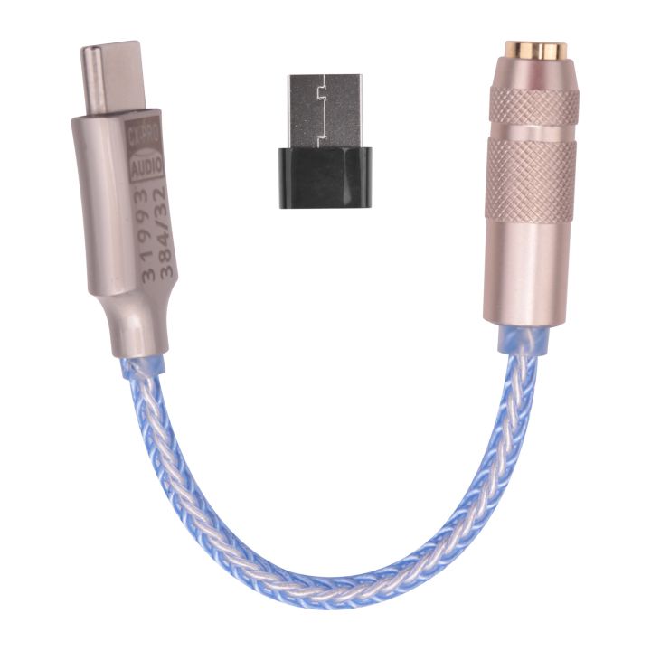 CX31993 USB Type C DAC Headphone Amp Blue for Android Windows10 | Daraz.lk