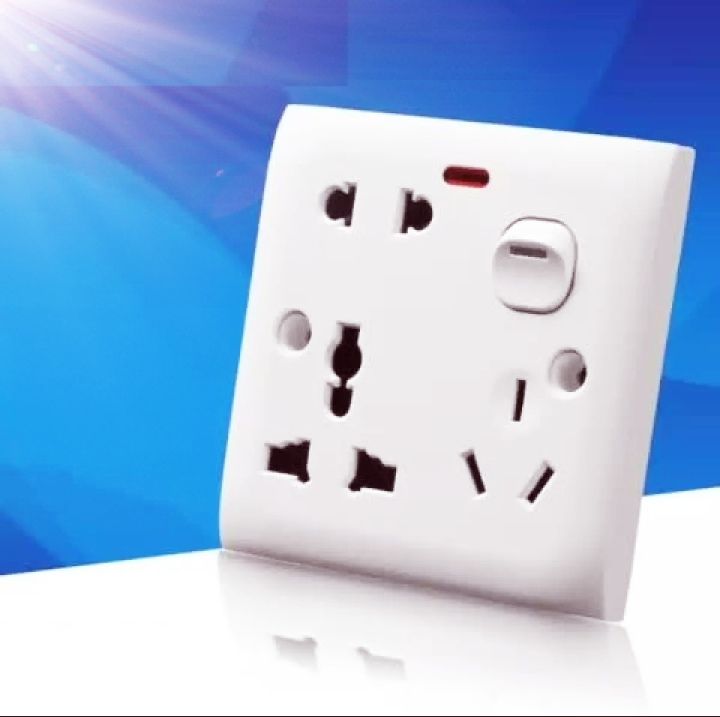 High Quality Universal Multi Wall Socket and Switch | Daraz.lk