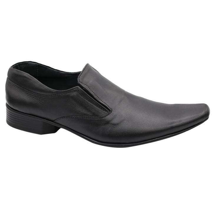 Wolfgang Men's Leather Pump Shoe - Black | Daraz.lk