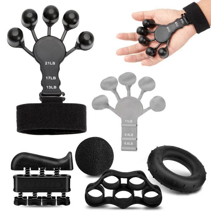 Finger Gripper 6 Resistant Finger Exerciser Patients Hand Recovery ...