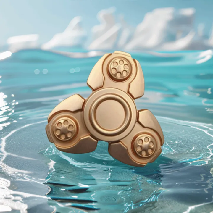 Creative Silent Bearing Fingertip Gyro Mechanical Rotator Design Spinning Top Hand Spinner ...