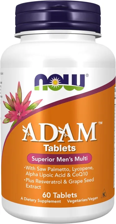 NOW Foods ADAM Superior Men's Multi, 60 Tablets | Daraz.lk