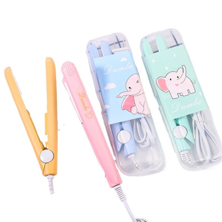 220V Electric Hair straightener Mini hair curling irons Travel hair ...