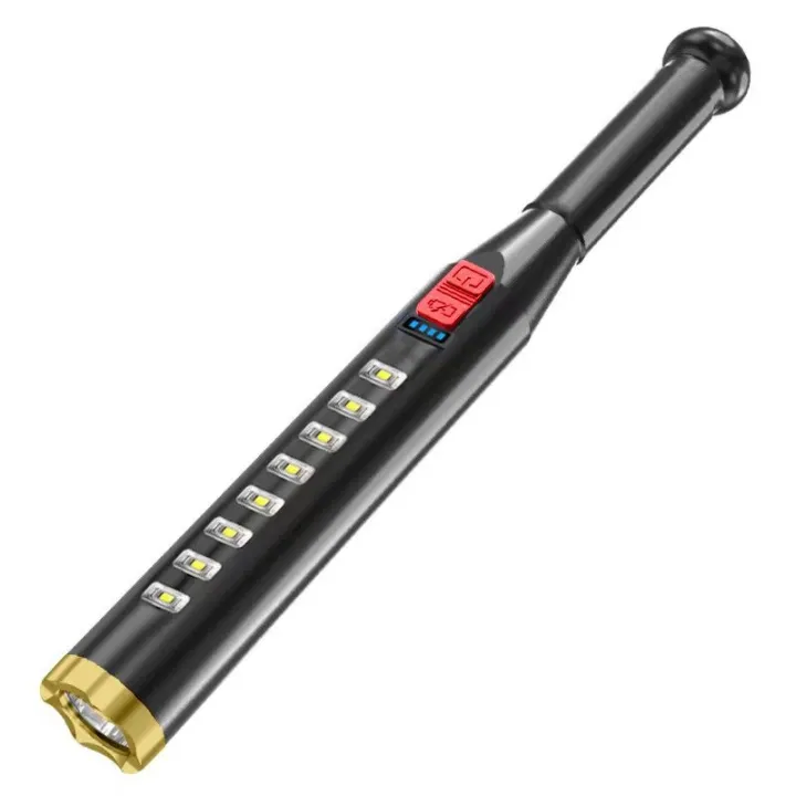 Outdoor patrol flashlights baseball bat flashlight 1200mAh cob working ...