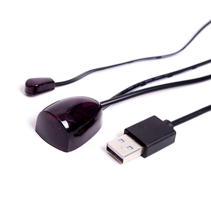 A62T-IR Extender IR Remote Control USB IR Adapter for Cable Box Stereo ...