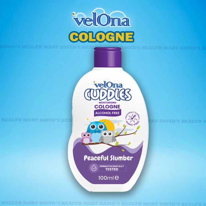 Velona Cuddles Baby Cologne 100ml Alcohol-Free Happy Days, Playful ...