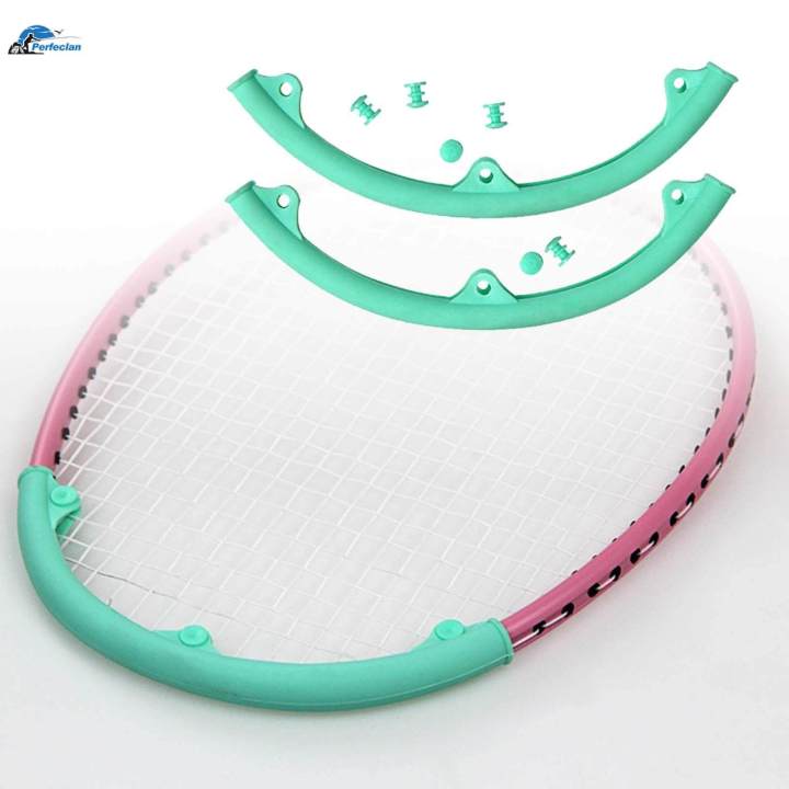 Badminton Racket Head Edge Cover Durable Beginner Racquet Protective ...