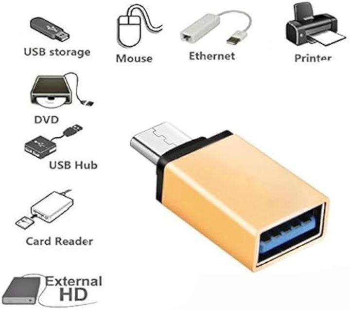 Ubon USB Type C OTG Adapter Universal Fast Transfer | Daraz.lk