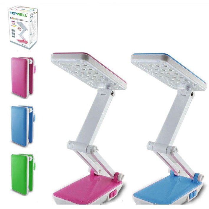 Foldable Rechargeble Desk Lamp - Haode Plastic HD-666 Foldable LED ...