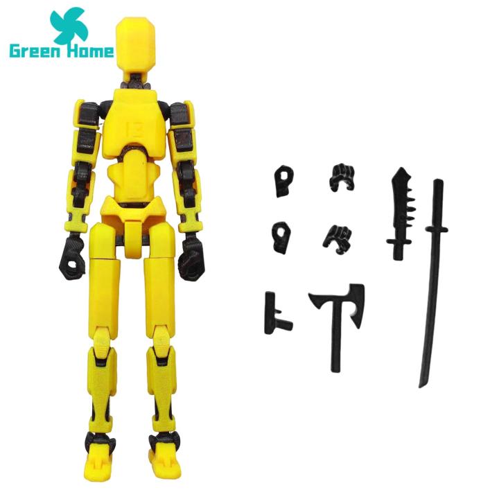 Joint Man Action Figure Flexible Multi-jointed Robot Action Figure for ...