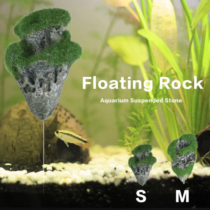 【Dream Sailing Store 】Artificial Floating Aquarium Landscape Pumice ...