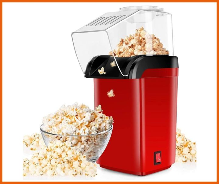 Mini Popcorn Maker, Portable Popcorn Making Machine Hot Air Popper ...