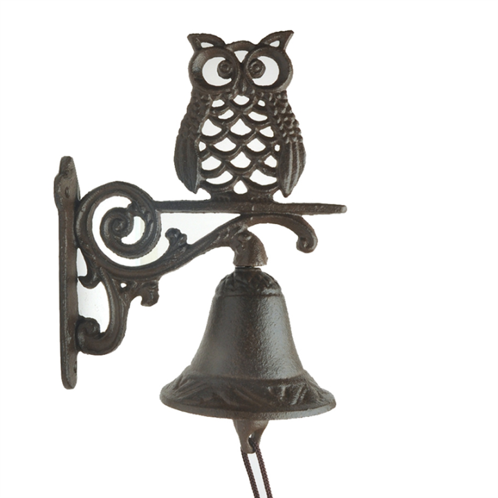 ARELENE Vintage Doorbell Garden Cast Iron Doorbell Welcome Entrance ...