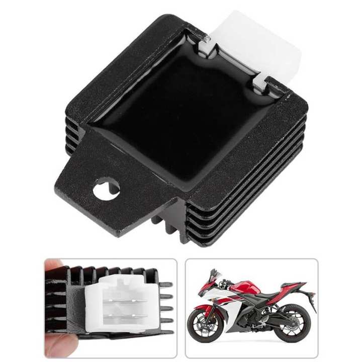 12V Full Wave Voltage Regulator Rectifier Fit for GY6 50cc-150cc ...