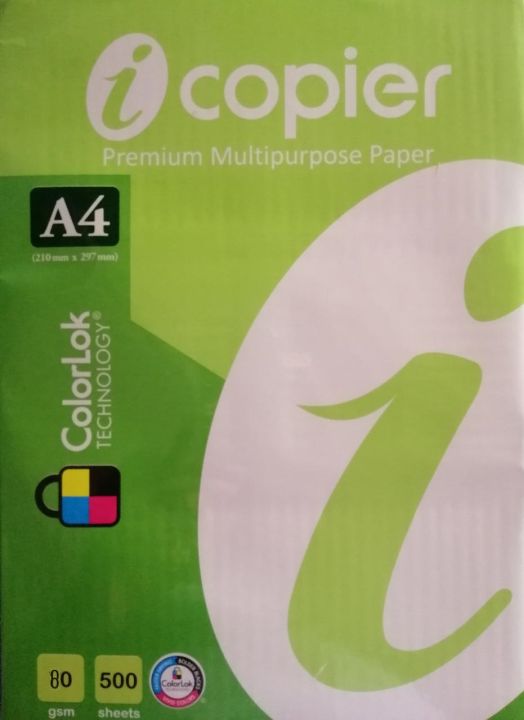 Photocopy Paper 80 GSM (100 Sheet Pack) i copier | Daraz.lk