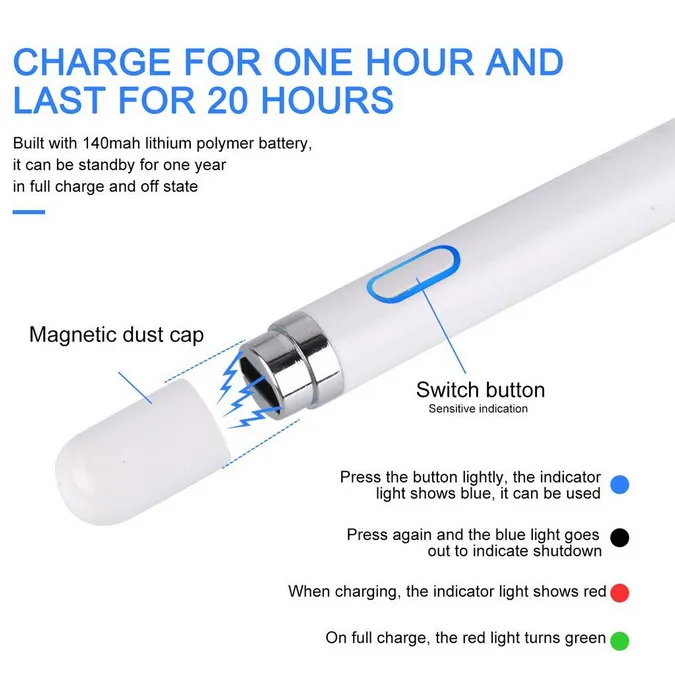 HOT Samsung Universal Active Stylus Screen Pen Drawing Tablet Mobile ...