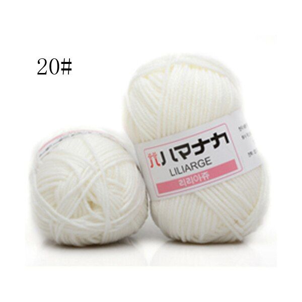 25g Soft Cotton Knitted hand LOT Craft Baby Yarn 4PLY soft Sweater ...