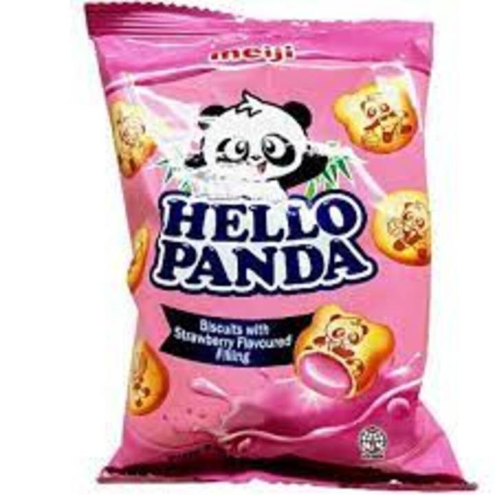 Meji Hello Panda Biscuits with Strawberry Flavoured Filling 35g+ | Daraz.lk
