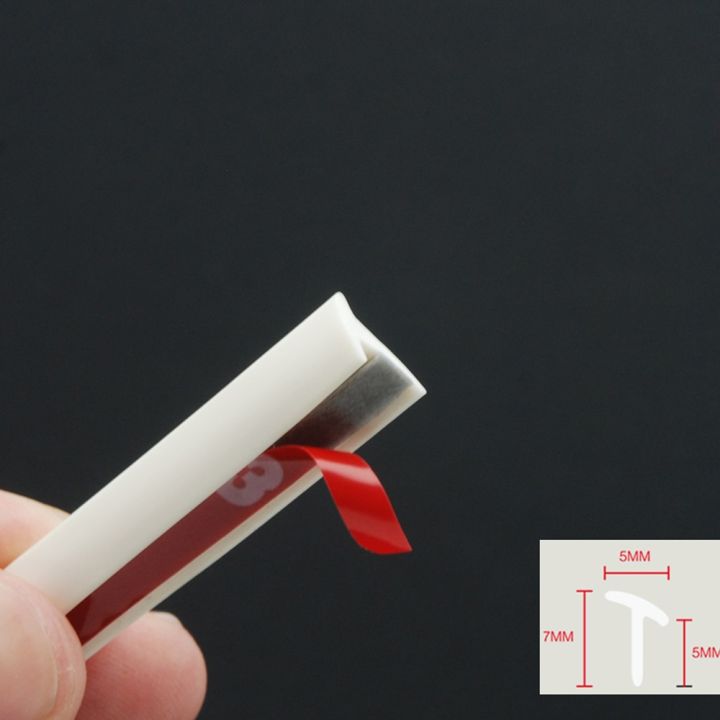 【white T Type Car seal Rubber Sealing Strip For Car rubber Slanted ...