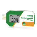 Digital Display USB Temperature Data Logger 32000 Point Capacity Disposable Temperature Recorder ...