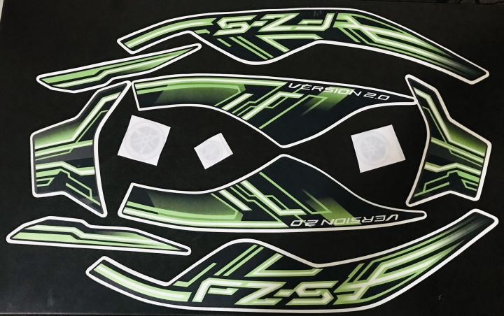 Fz V2 motorcycle full stickers | Daraz.lk