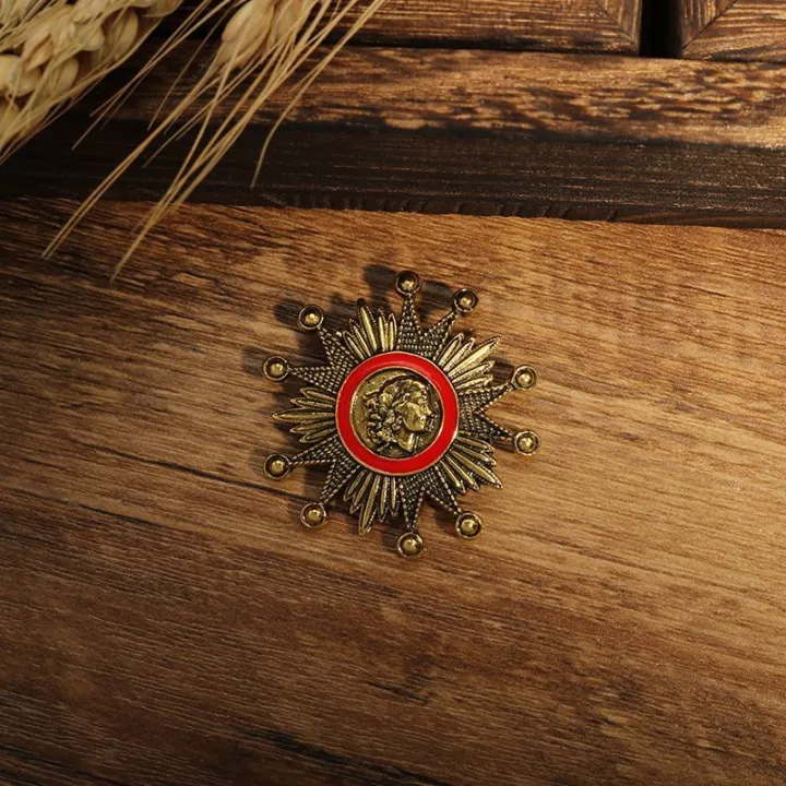 【Grand Sale】Badge Retro Personality Badge Pin Fashion Medal Suit Dress ...