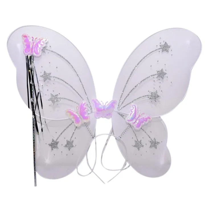Butterfly Wings Set - White | Daraz.lk