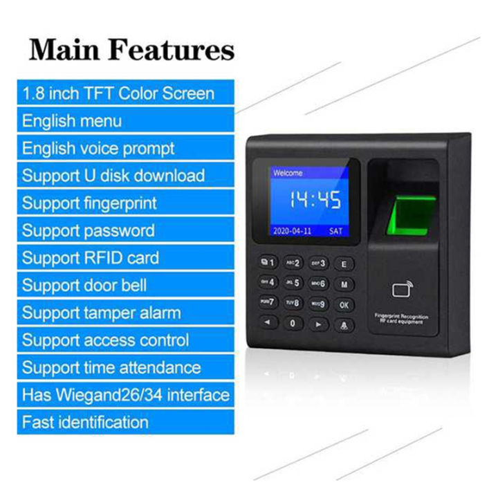 Fingerprint Attendance Access Control Attendance Access Control RFID ...