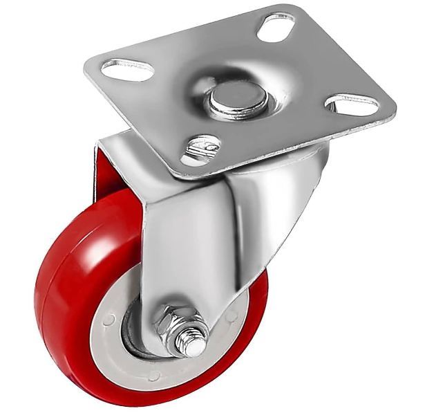 Heavy Duty Casters Wheels without Brake Swivel Casters with Polyvinyl ...