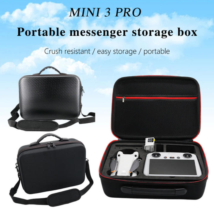 轻便的 DJI Mini 3 Pro 多功能的 Combo 高品质的 Storage Bag PU 防震的 Carrying Case for ...