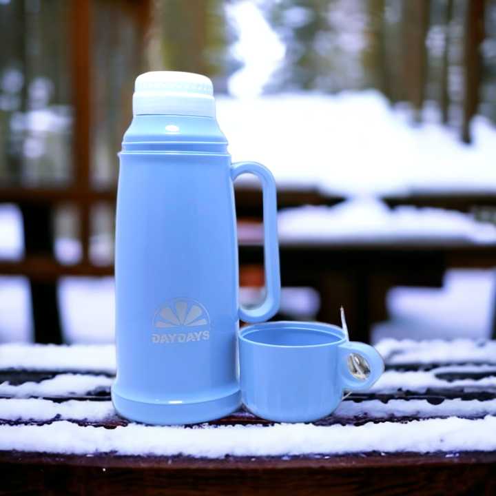 2 IN 1 Vacuum Flask 450ml / Coffee Tea Hot water Stainless Steel Flash Bottle | Daraz.lk