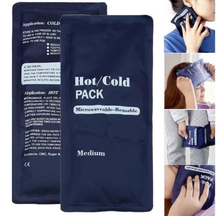 Hot/Cold Gel Packs For Pain Relief, Physio, First Aid | Daraz.lk