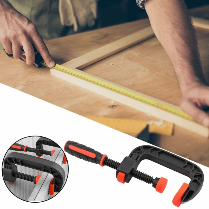 Efficient Engineering Plastic Woodworking Clamp Powerful Clamping Force ...