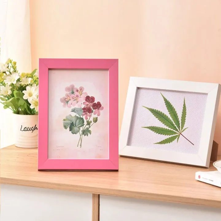 Colorful Photo Frame Drawings Multi Size Picture Frame DIY Handcraft ...