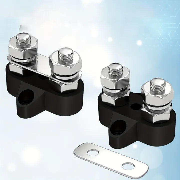 Auto Car Marine Heavy Duty Terminal Block Studs M8 12V/24V Power ...