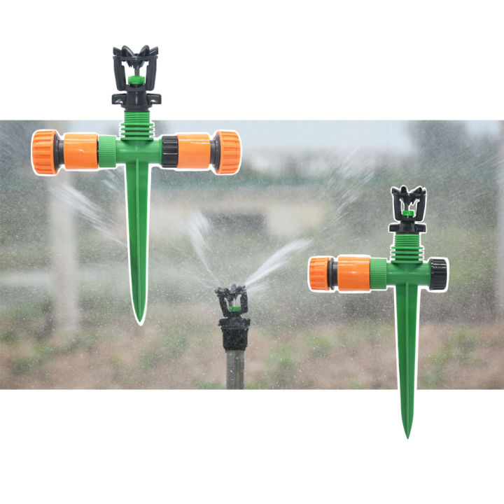 Garden Lawn Rotating Sprinkler 1/2" Male Thread Scattering Nozzle ...