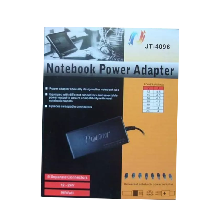 Universal Note Book Power Adapter - Black | Daraz.lk