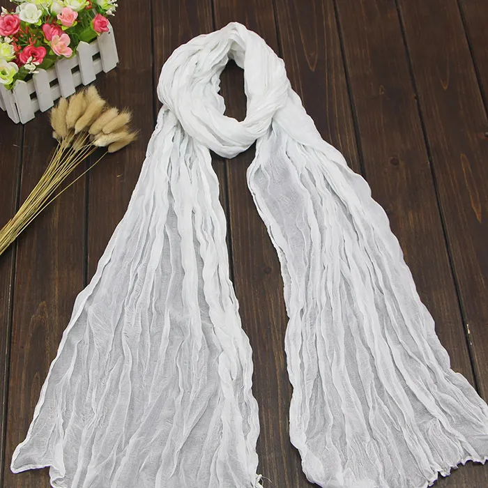 25 Colors Fashion Baby's Solid Color Scarf For Women Girls Spring ...