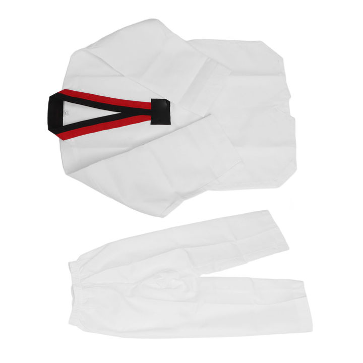 TKD Costumes Clothing Lightweight Comfortable Kids White Karate Uniform ...