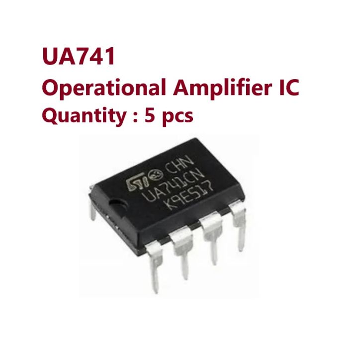5 pcs of UA741 (LM741) Op-Amp IC | Daraz.lk