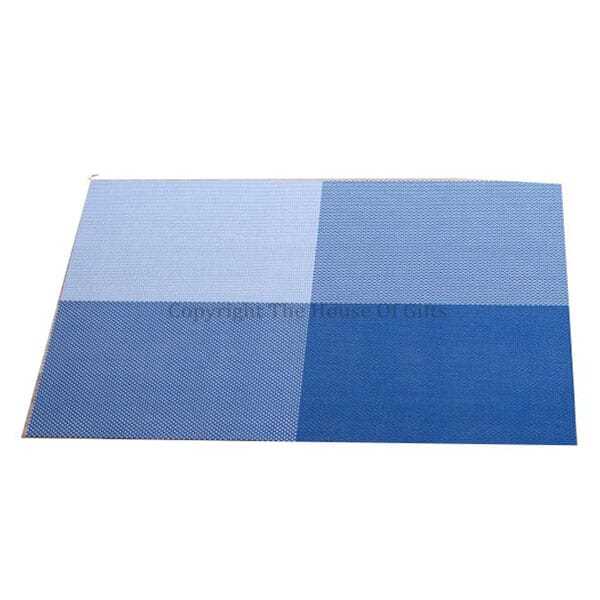 Table Mat 4 Shade- Blue | Daraz.lk