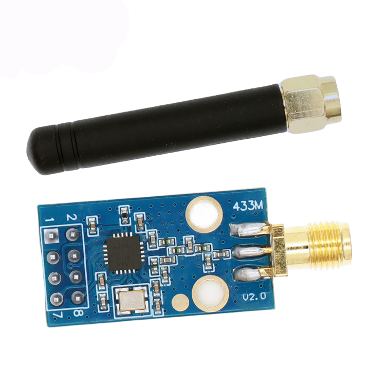 CC1101 433MHz Wireless Module With SMA Anteoptimumnna Wireless ...