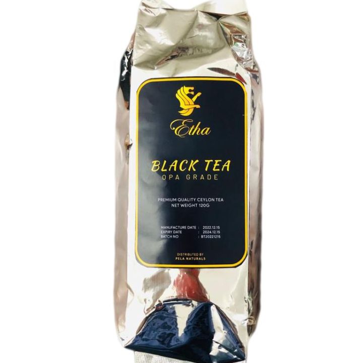 Black Tea 120g Premium Ceylon Golden Leaves | Pure Ceylon Black Tea ...