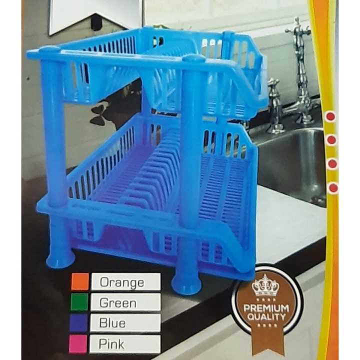 Kitchen Plate Rack Plastic Plate Holder | Daraz.lk