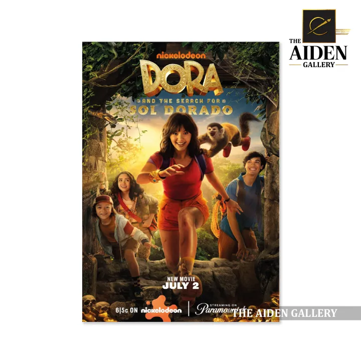 Dora and the Search for Sol Dorado (2025) Movie Poster A3 Size (29.7 cm ...