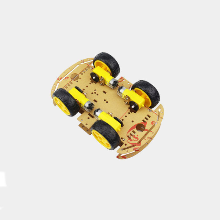 Smart Robot Car Chassis Kits 4WD Compatible to Arduino | Daraz.lk